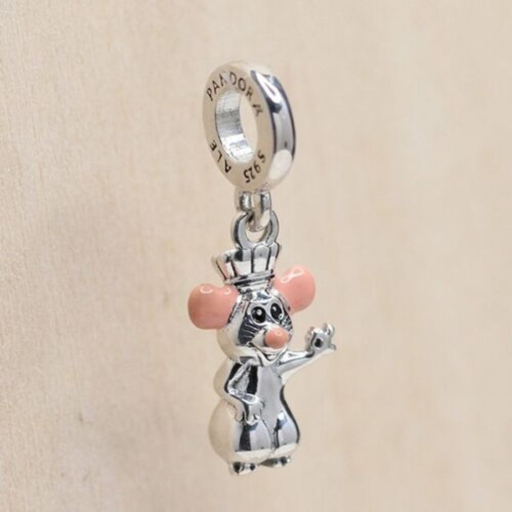 Authentic Pandora Disney Pixar Remy Ratatouille Charm - Gem